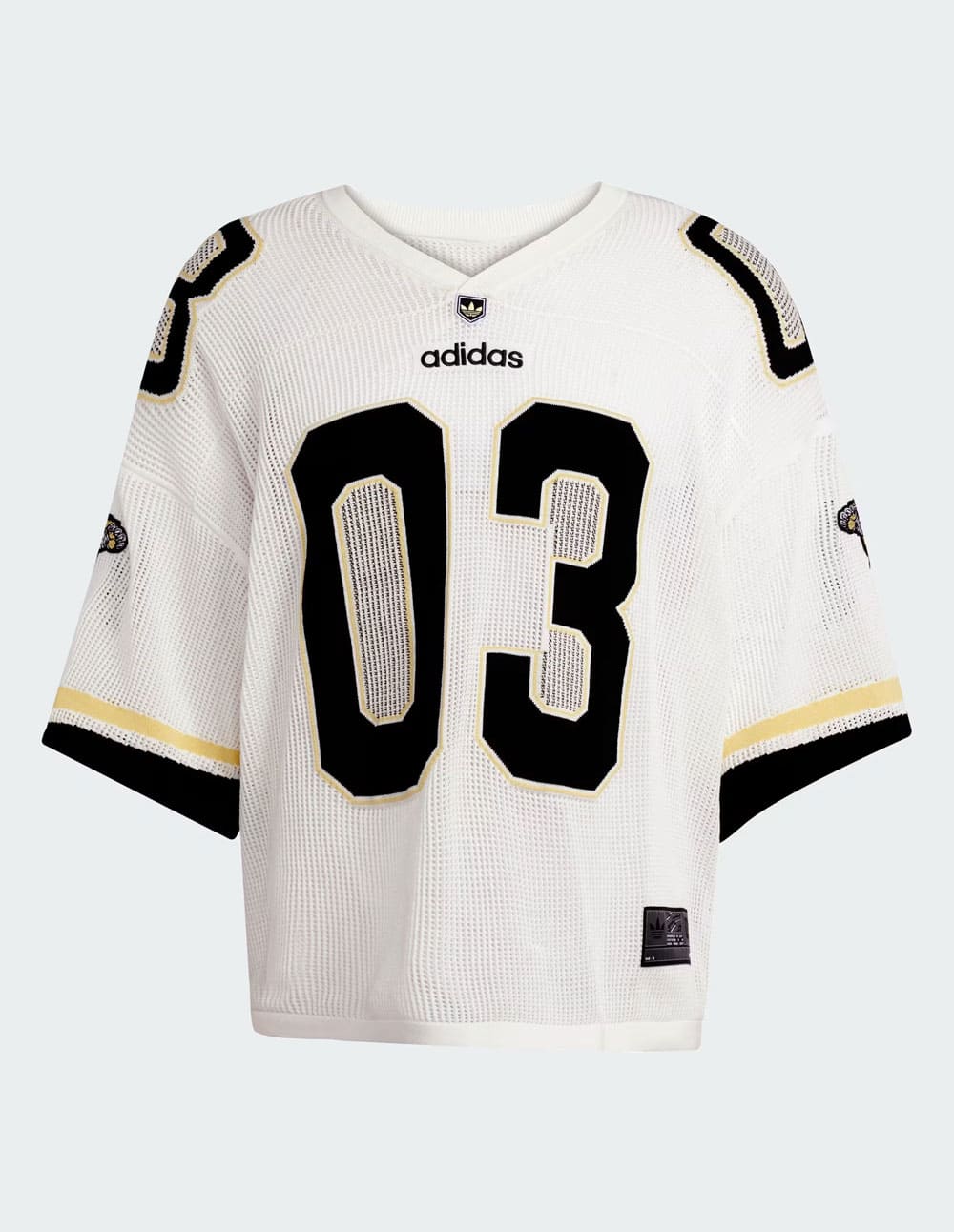 Camiseta adidas Adilenium Season 3 Knit Football Blanca Unisex JX1699 | Comprar Online en ...