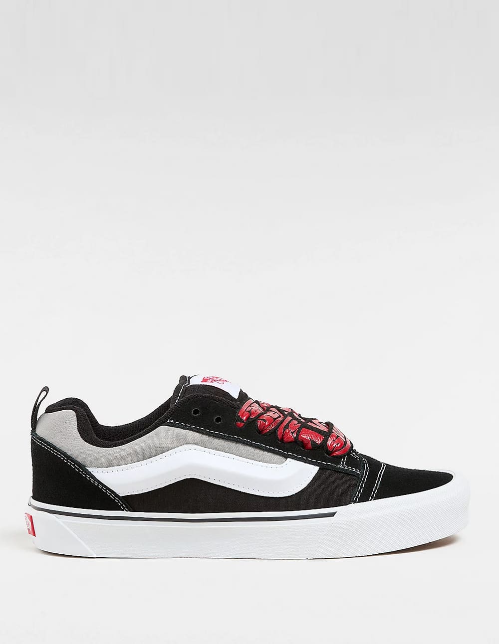 Vans Knu Skool Negras Y Grises Hombre Vn0009qcba2 Comprar Online En