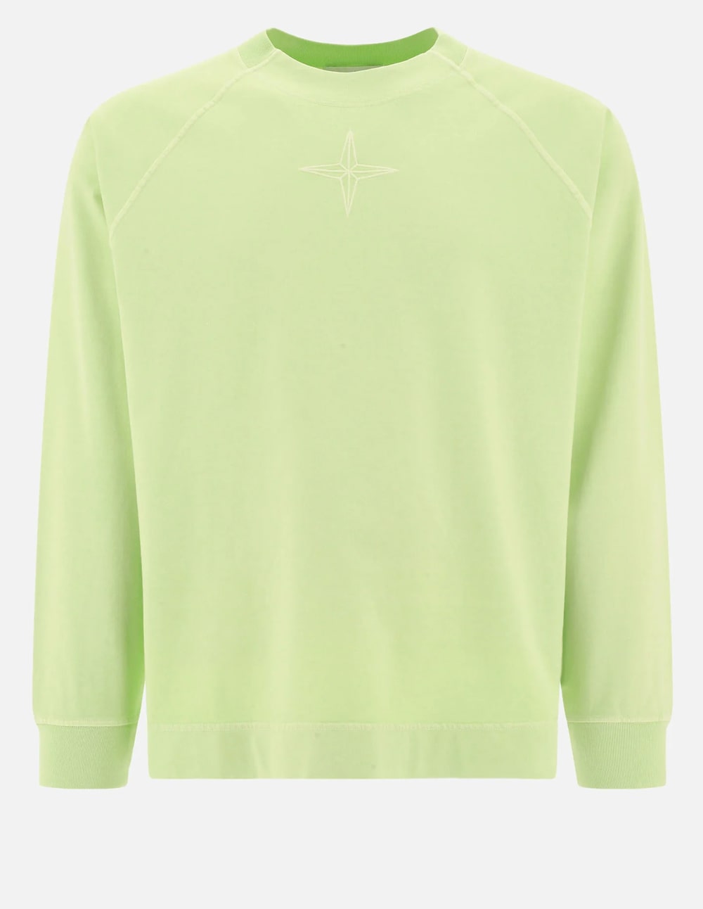 Stone Island Sweatshirt with Green Logo for Men 781563455-V0152 | Buy ...